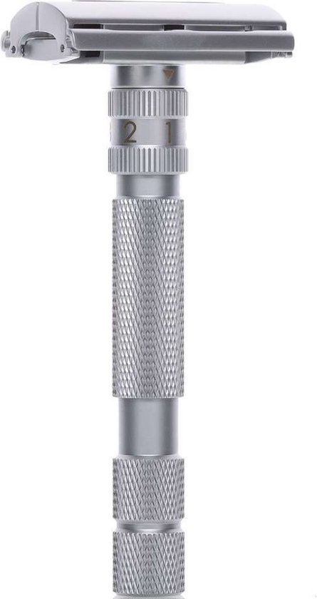 Rockwell T2 Brushed Chrome Safety Razor | bol