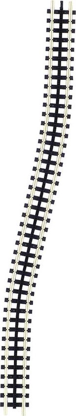 N Fleischmann rails (zonder ballastbed) 9119 Tandradrail, Flexibel 222 mm | bol