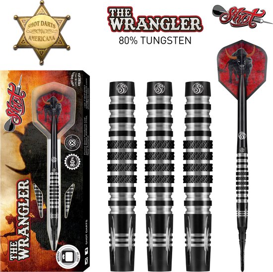 Shot Americana The Wrangler 80% 18g Fléchettes à pointe souple | bol