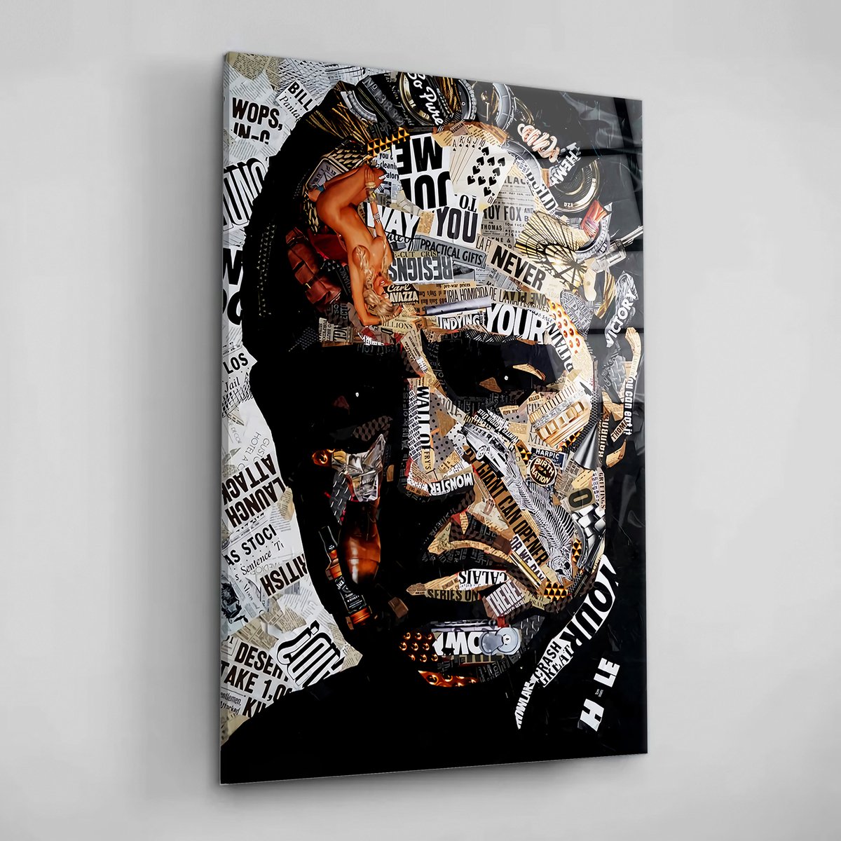 Artevue - Schilderij - Godfather Plexiglas met luxe ophangsysteem - Top ...