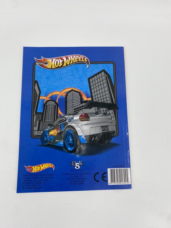 Colorama - Hot Wheels Race Boek - Formule 1 - Kleurboek - 48 ...