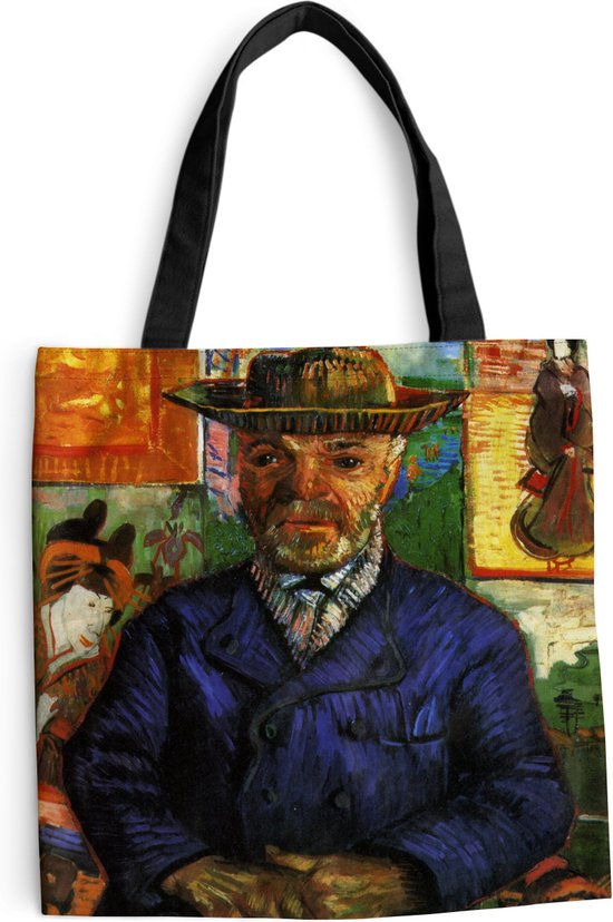 Schoudertas - Strandtas - Shopper Portret van père Tanguy - Vincent van ...