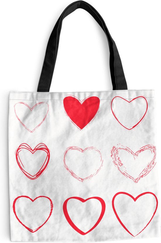 Schoudertas - Strandtas - Shopper Een illustratie van negen ...