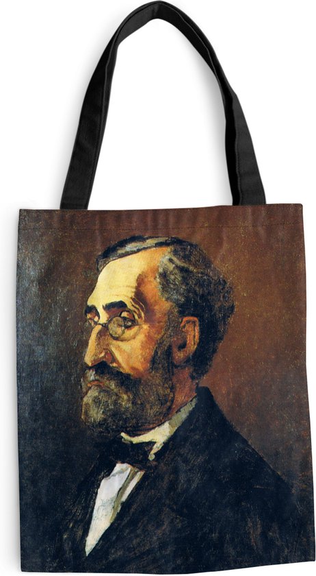 Schoudertas - Strandtas - Shopper Portret van Adolphe Monet, de ...