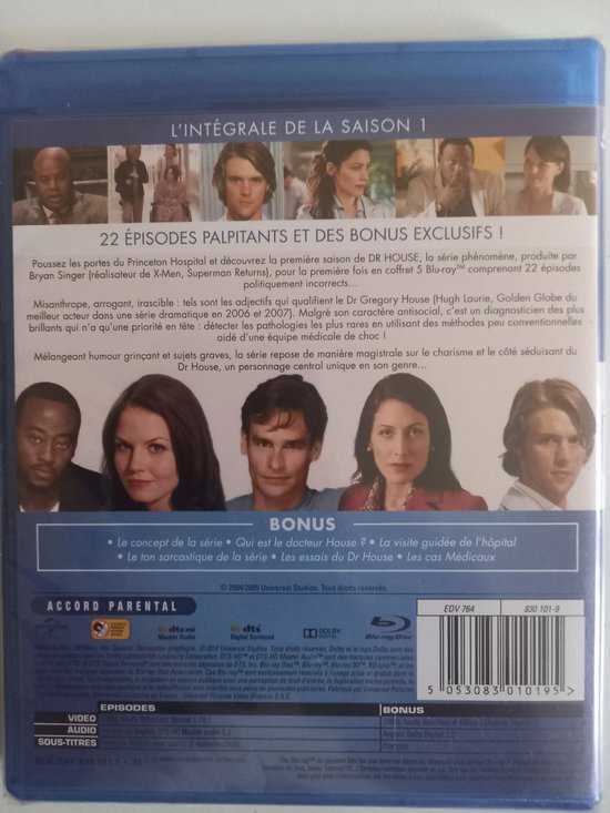 DR. HOUSE SAISON 1 (Blu-ray), Hugh Laurie | Dvd's | bol