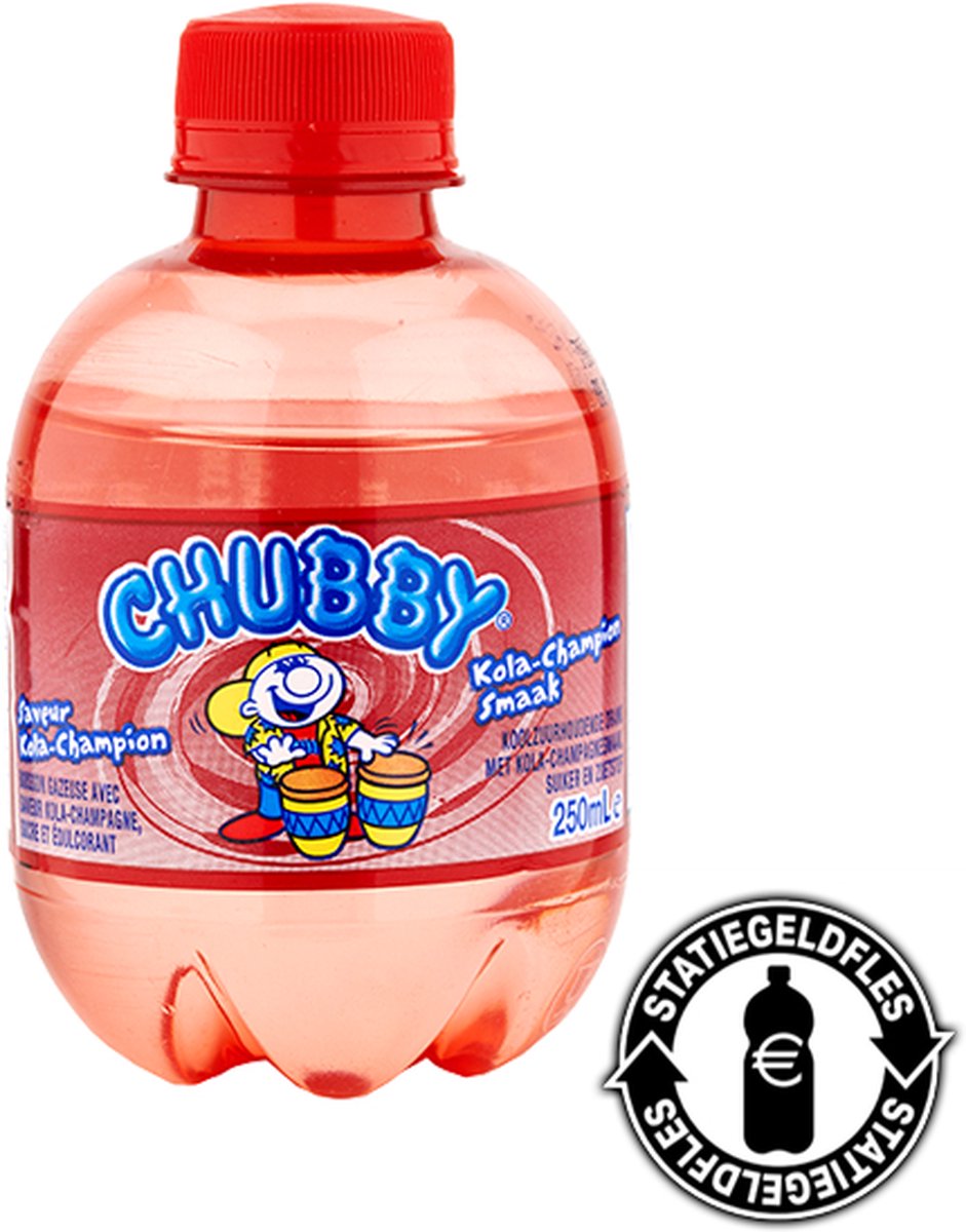 Chubby® | 12 x 250ml Kola Champion | Kola Championsmaak ...