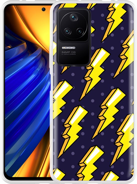 Poco F4 Hoesje Pop Art Lightning - Designed by Cazy | bol