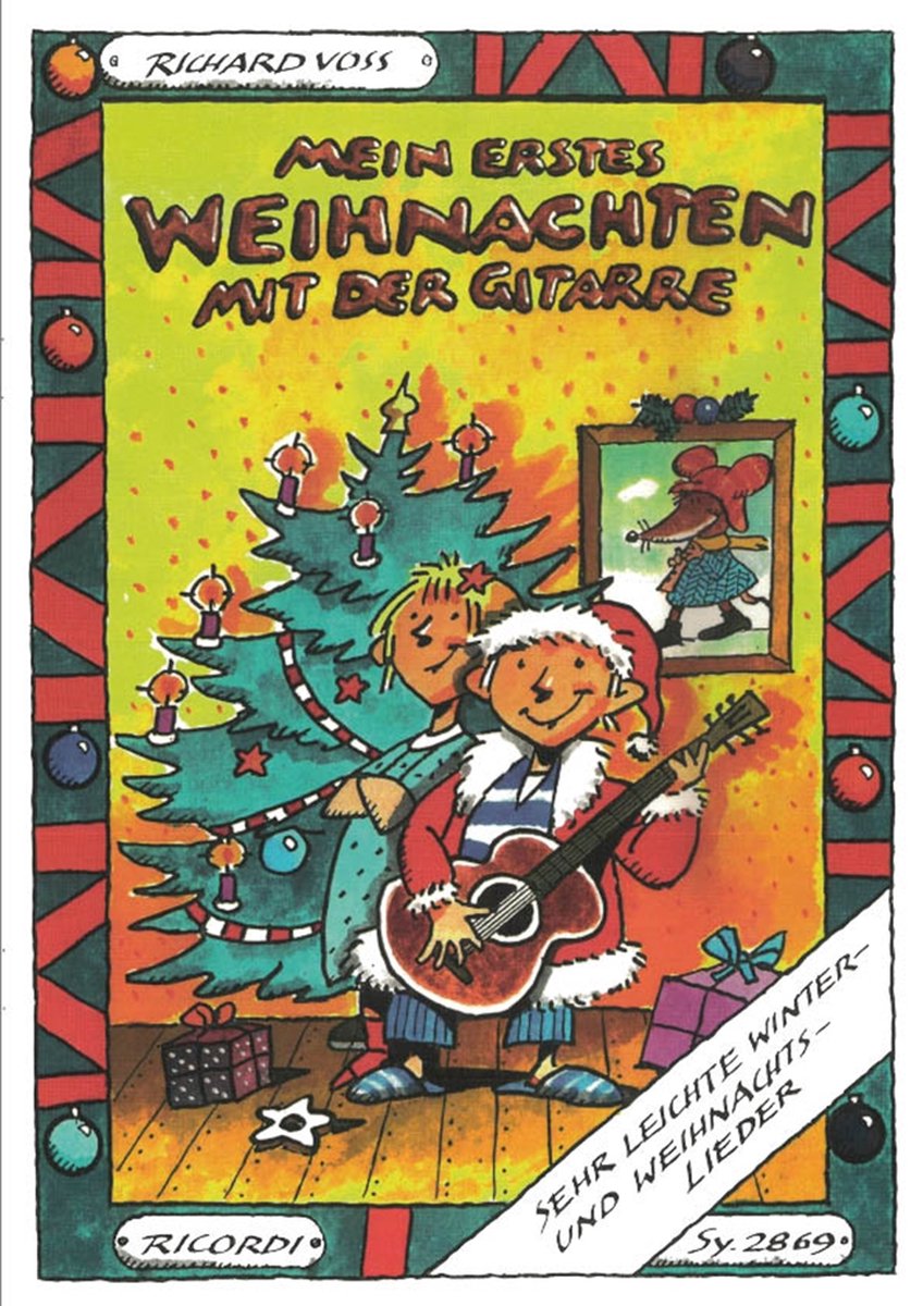 Mein erstes Weihnachten mit der Gitarre, Richard Voss | 9790204228690 ...