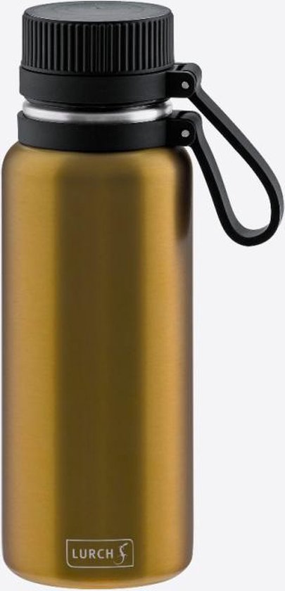 Lurch Outdoor dubbelwandige isoleerfles uit rvs goud 500ml | bol.com