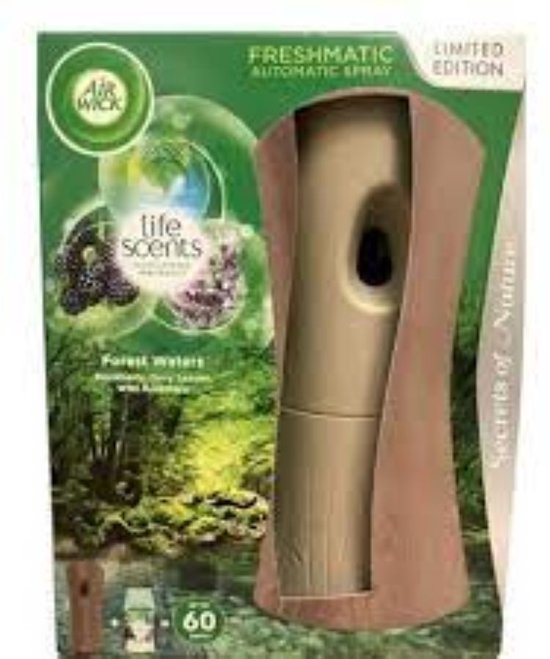 Airwick Freshmatic Max Houder + navulling Forest Waters 250 ml | bol.com