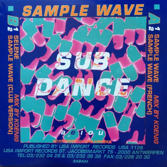 Sample Wave, Sub Dance | Muziek | bol.com
