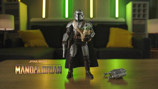 Star Wars The Mandalorian Galactic Action Mando | bol
