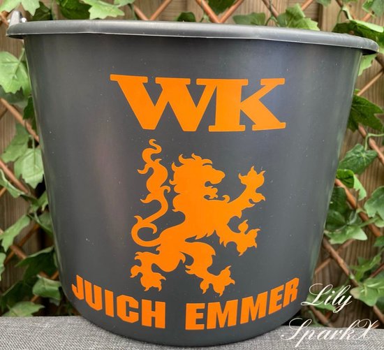WK Emmer juich pakket - WK juich emmer leeuw - Bierkoeler - Oranje ...