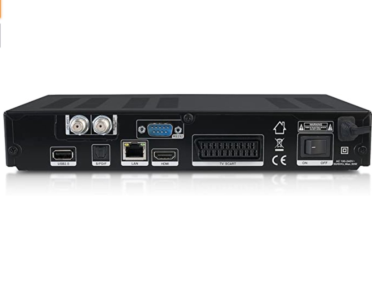 AB CryptoBox 750 HD-ontvanger, 4K UHD, Crypto Box, H.265 HEVC - Zwart | bol.com