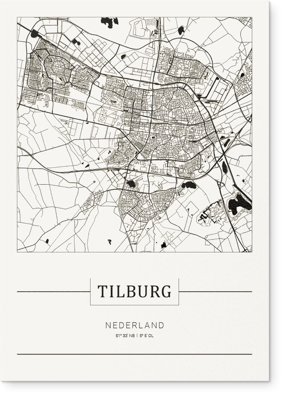 Stadskaart Tilburg - Plattegrond Tilburg – city map – Forex ...
