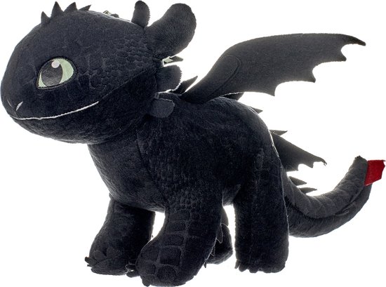 Toothless - Hoe tem je een draak / How to train your dragon Pluche ...