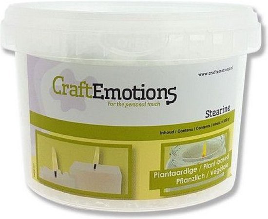 Stearine plantaardig voor kaarsen 300 gram | bol.