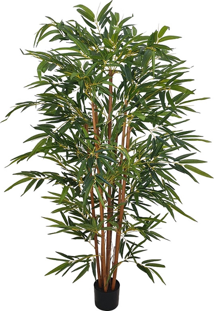 Kunst Bamboe Plant - 155cm - Namaak Bamboe plant in pot | bol.com