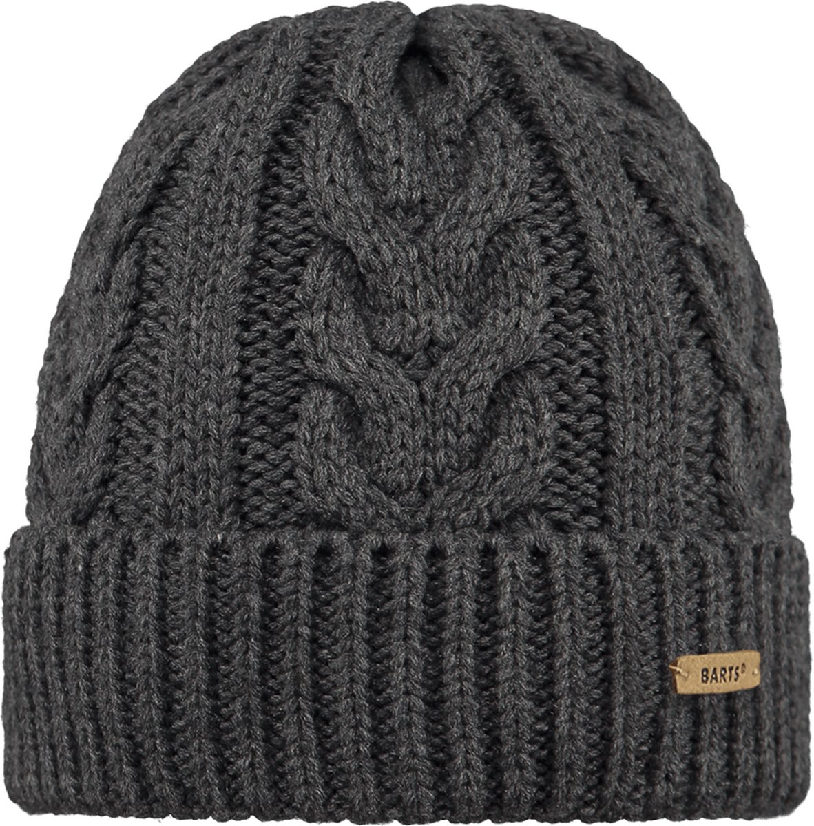 Barts Zira Beanie Dames Muts (fashion) - Dark grey | bol.com