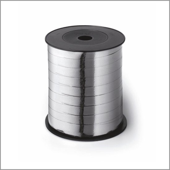 Premium Krullint Zilver - Glans Zilver - 10 mm x 250 Meter | bol