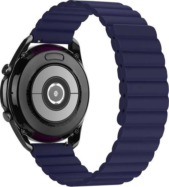 YONO Siliconen Link Bandje 22mm - Horlogebandje geschikt voor Samsung ...