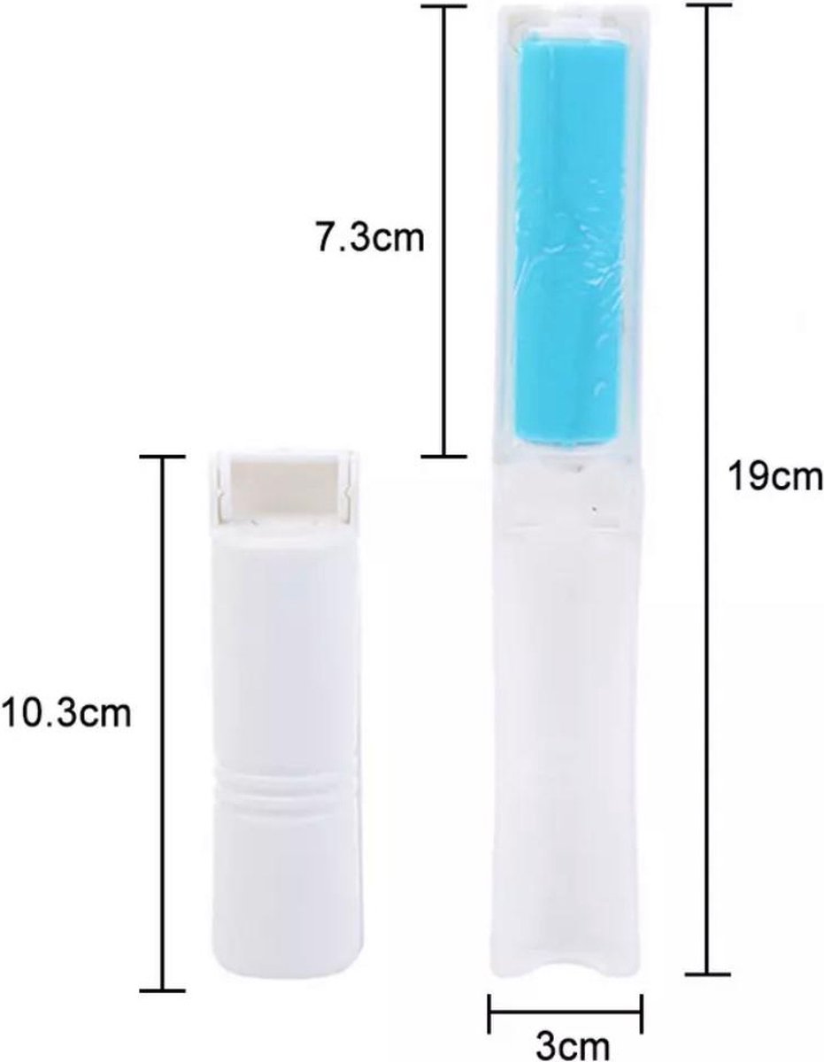 Mini travel Kledingroller - pluizenroller - herbruikbare kleding roller ...
