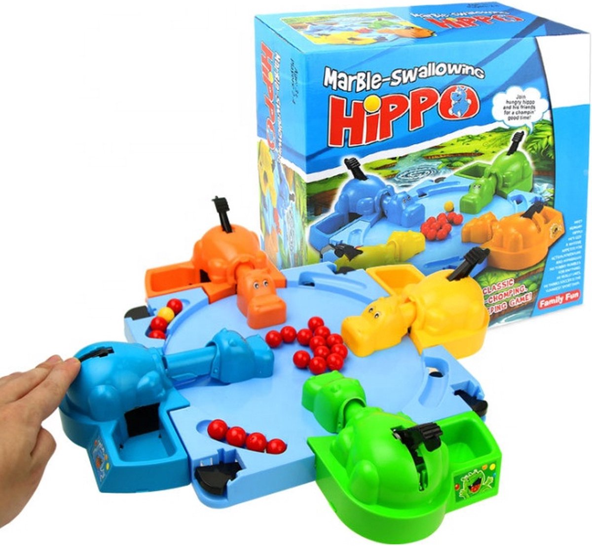 HaveFun Hongerige Nijlpaarden - Hippo Hap - Hungry Hippo - Kinderspel ...