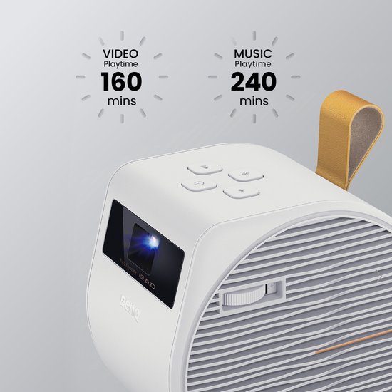 BenQ Mini Beamer GV11 - LED - 200 ANSI lumen - Compact projector - Met ...