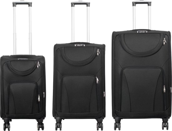 Kofferset 3 delig - Reiskoffers met TSA slot en op wielen - Maribor ...