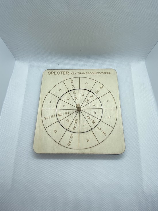 Specter Transposing Wheel - Hout - Gemakkelijk omzetten van ...