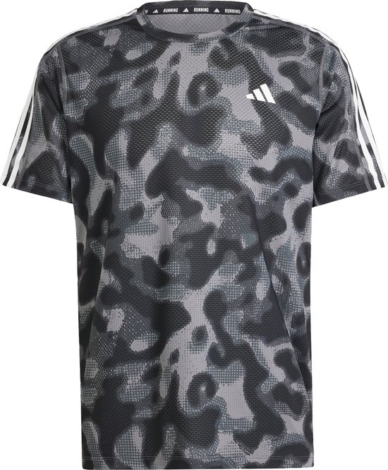 adidas Performance OTR E AOP TEE - Heren - Grijs- XL | bol