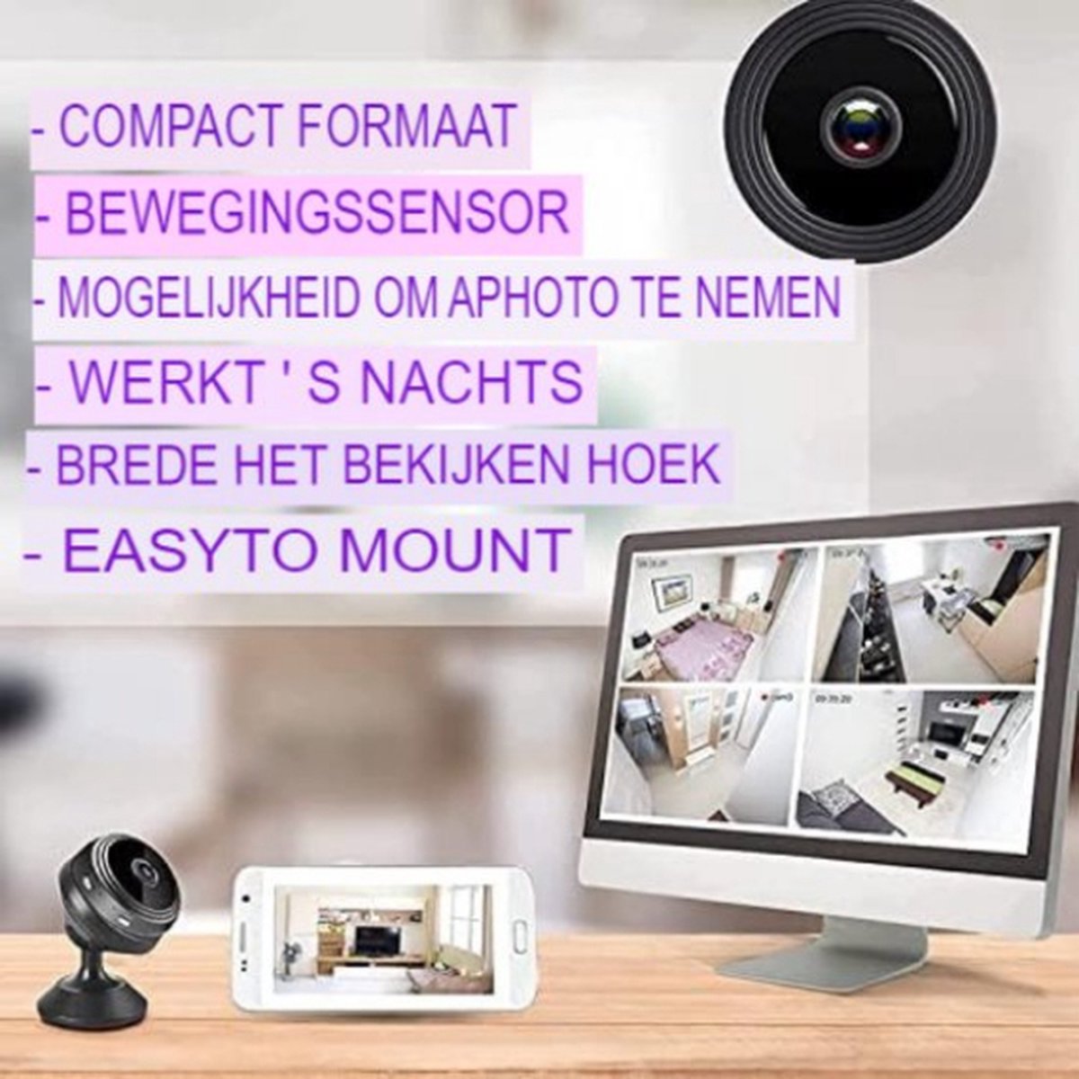 Verborgen Camera - Spy Camera - Spionage Camera | bol
