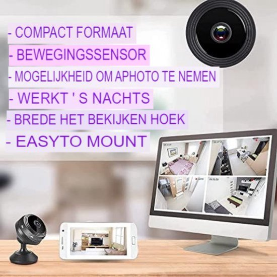 Verborgen Camera Spy Camera Spionage Camera Bol 3327