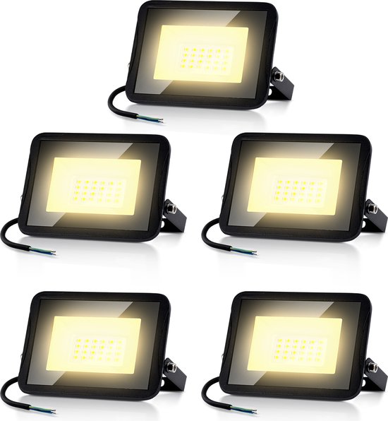 5X20W LED Schijnwerper LED Buitenlamp Schijnwerper LED Breedstraler ...
