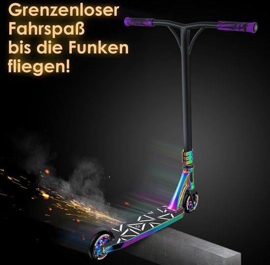 KESSER® Stuntstep GT-Limit 360° voor Volwassenen en Kinderen - Step met ...