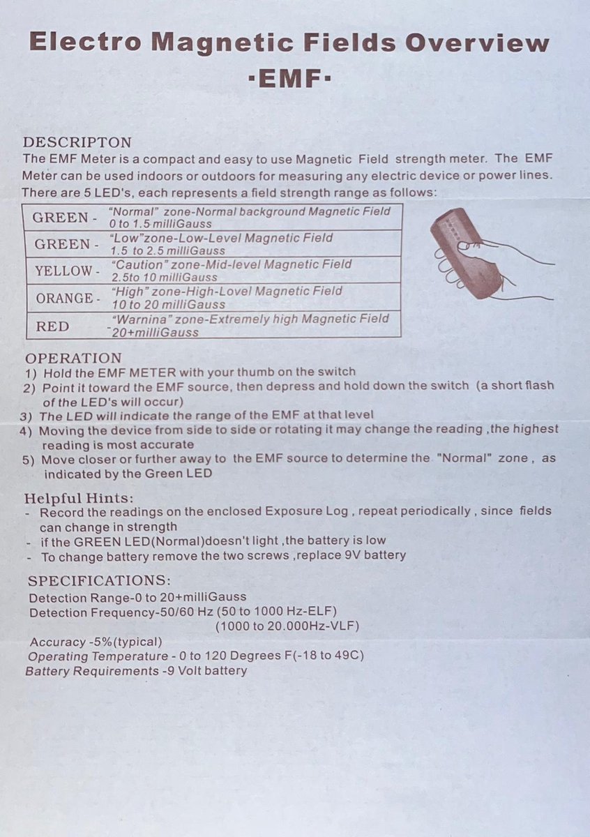 EMF meter K2 meter ghost equipment 2023 model | bol