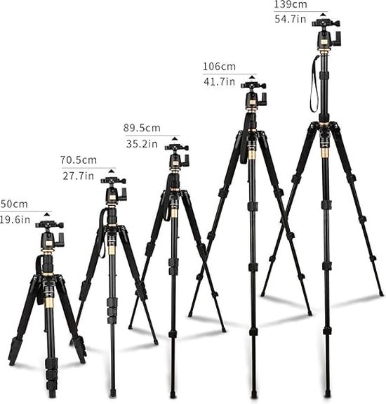 camerastatief - Camera Statief / Aluminium Reisstatief | bol