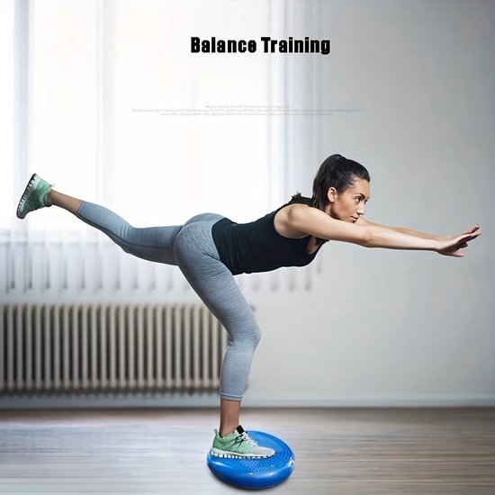 Verbeter Stabiliteit: Opblaasbare Balanstrainer voor Training | bol