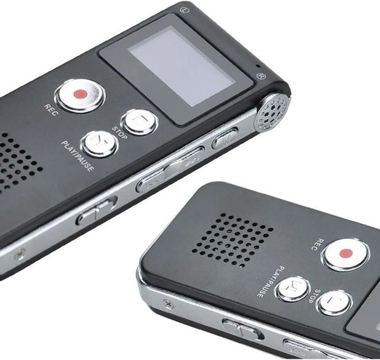 LOUZIR Digitale Dictafoon Voice Recorder 8GB Audio Opname Spraak ...