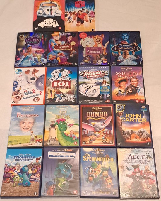 DISNEY EN ANIMATIE COLLECTIE 20 FILMS (Dvd) | Dvd's | bol