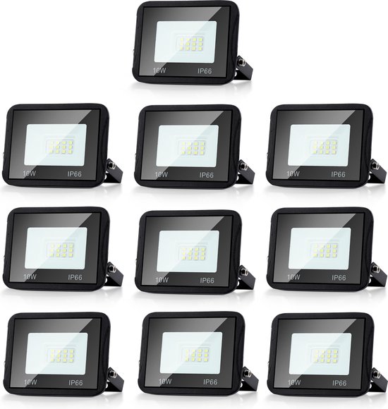 10X10W LED Schijnwerper LED Buitenlamp Schijnwerper LED Breedstraler ...