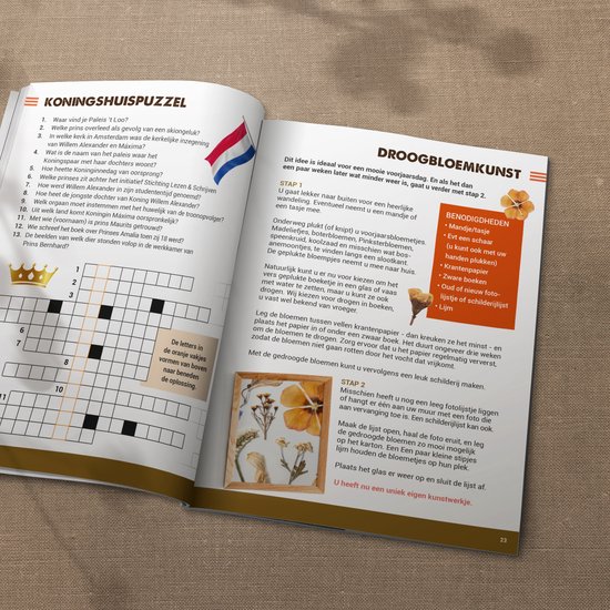 Terug in de Tijd tot Nu Doeboek deel 1 - voor ouderen - puzzelen ...