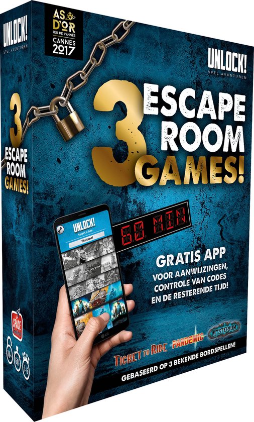 Unlock! 10: Spel Avonturen - Escape Room Spel | Games | bol