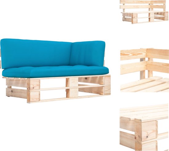 vidaXL Pallet Hoekbank - Pallet Hoekbanken - Hoekbank - Hoekbanken ...
