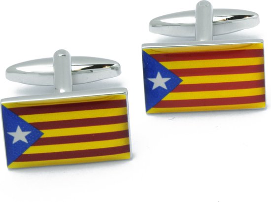 Manchetknopen - Catalaanse Vlag Catalonie | bol