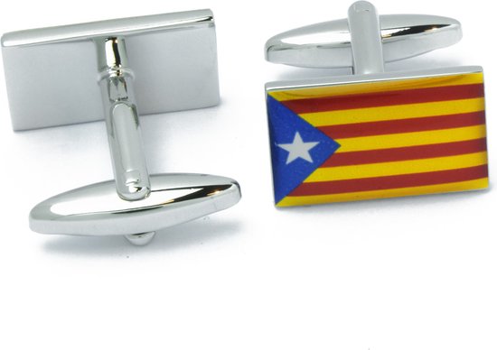 Manchetknopen - Catalaanse Vlag Catalonie | bol