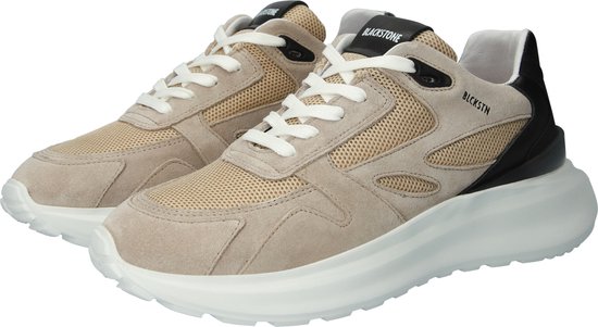 Blackstone Madison - Mouton - Chunky sneaker - Vrouw - Beige - Maat: 38 ...
