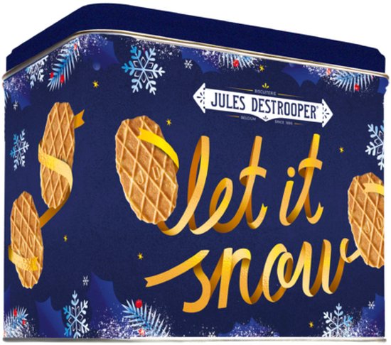 Jules Destrooper Let It Snow, tinnen doos van 233 g | bol