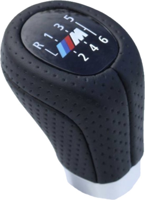 geschikt voor BMW M pook - versnellingspook 6 versnellingen - M look - leder... | bol