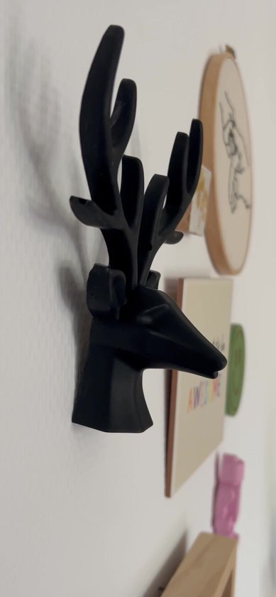 Rendier gewei voor aan de muur of om weg te zetten - decoratief beeld ...